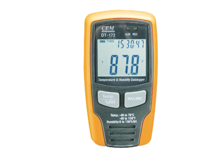 Temperature and humidity data logger DT-172